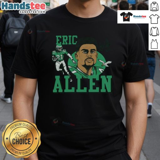 Official Eagles Eric Allen Signature T-Shirt - StoreTee
