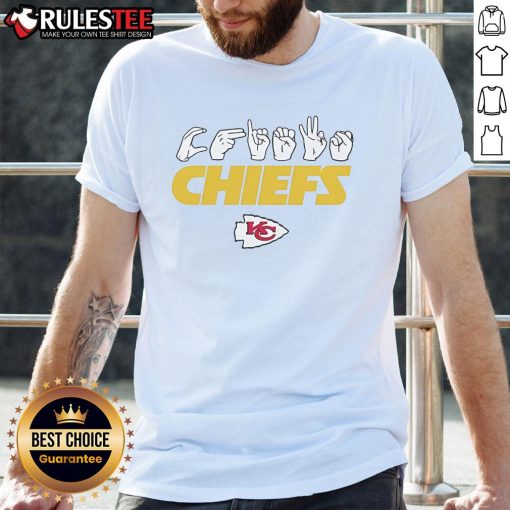 Official Kansas City Chiefs Football Homage Youth Love Sign Hand ...