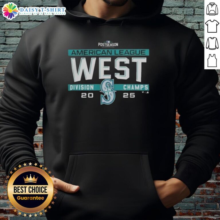 Hot Seattle Mariners MLB 2025 AL West Division Title Postseason Locker ...