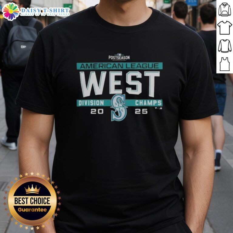 Hot Seattle Mariners MLB 2025 AL West Division Title Postseason Locker ...