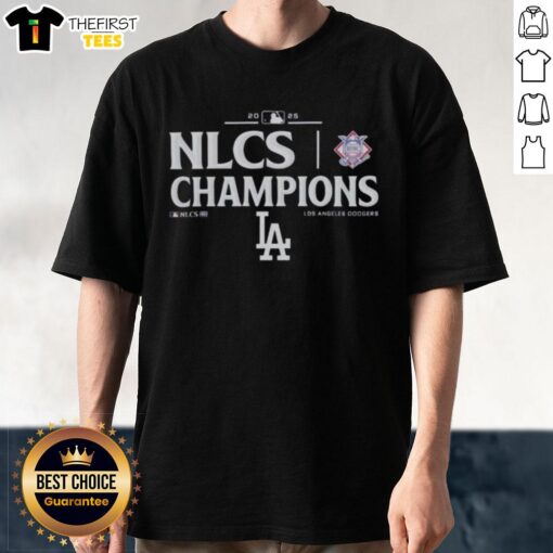 Top MLB Los Angeles Dodgers NLCS Champions 2025 T-Shirt - StoreTee