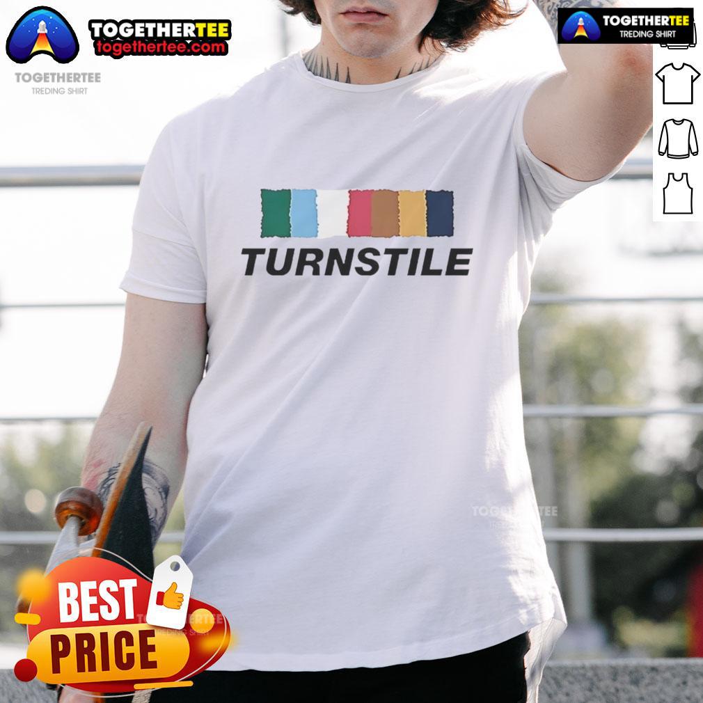 Good Turnstile Band Color Wall Sept 2025 T-Shirt - StoreTee