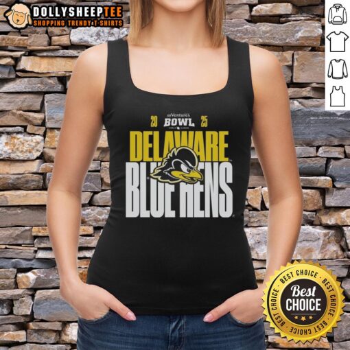 Original Delaware Blue Hens 2025 68 Ventures Bowl T-Shirt - StoreTee