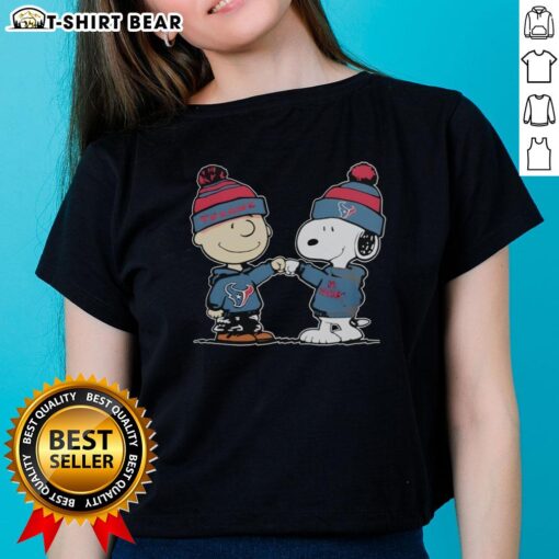 Good Texans Houston Outfit With Charlie Brown And Snoopy Of Peanuts T ...