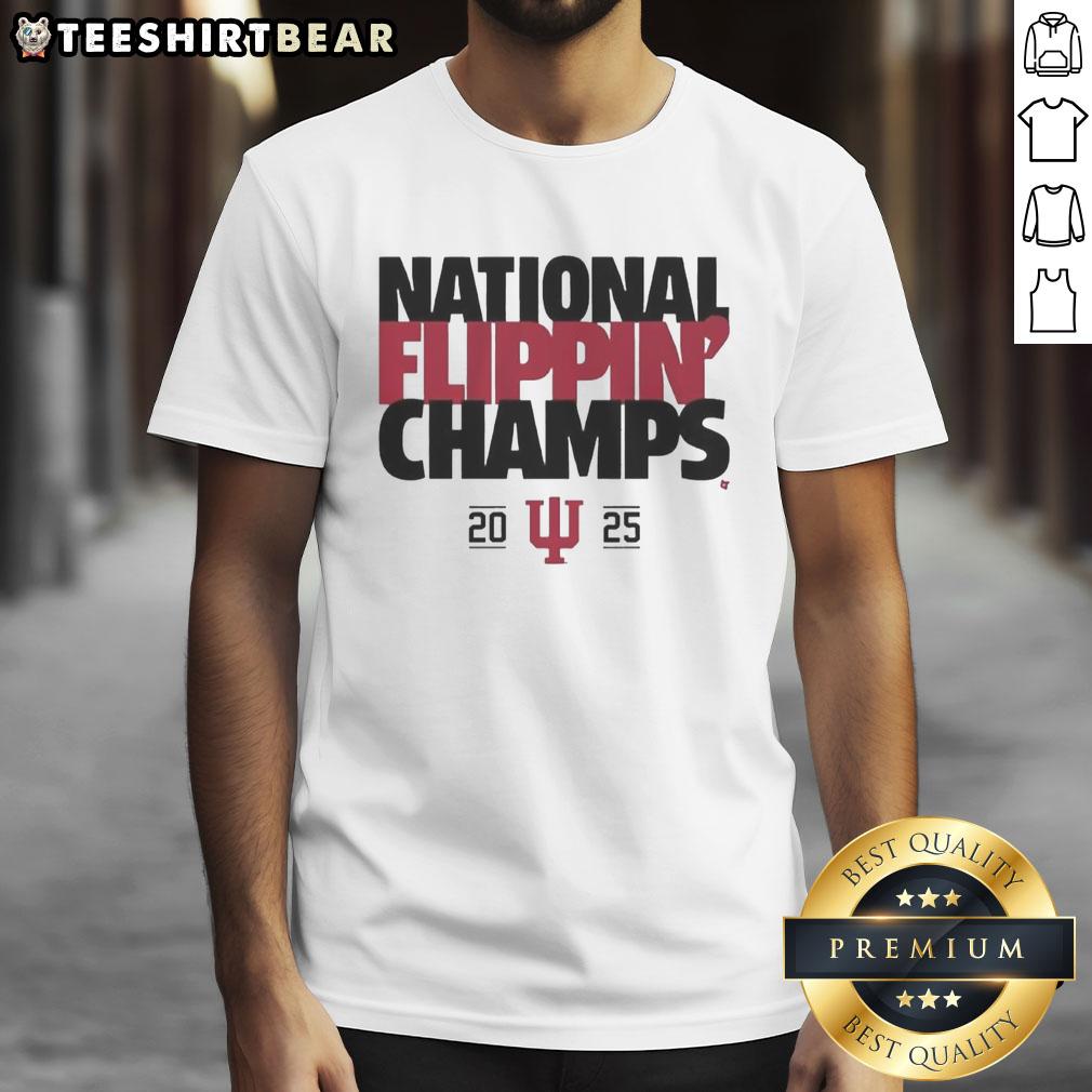 Nice Hoosiers Indiana Football National Flippin’ Champs T-Shirt - StoreTee