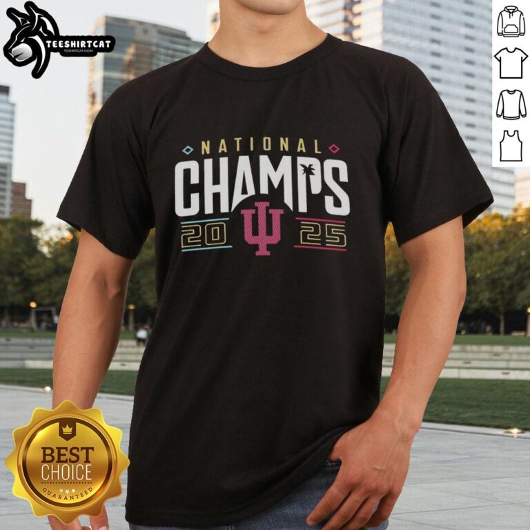 Nice Indiana Hoosiers National Champions 2025 T-Shirt - StoreTee