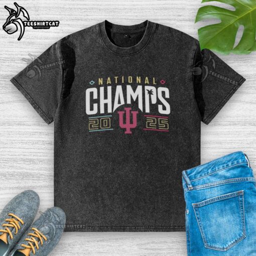 Nice Indiana Hoosiers National Champions 2025 T-Shirt - StoreTee