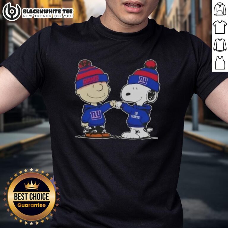 Nice Peanuts Charlie Brown Fist Bump Snoopy X New York Giants Football ...