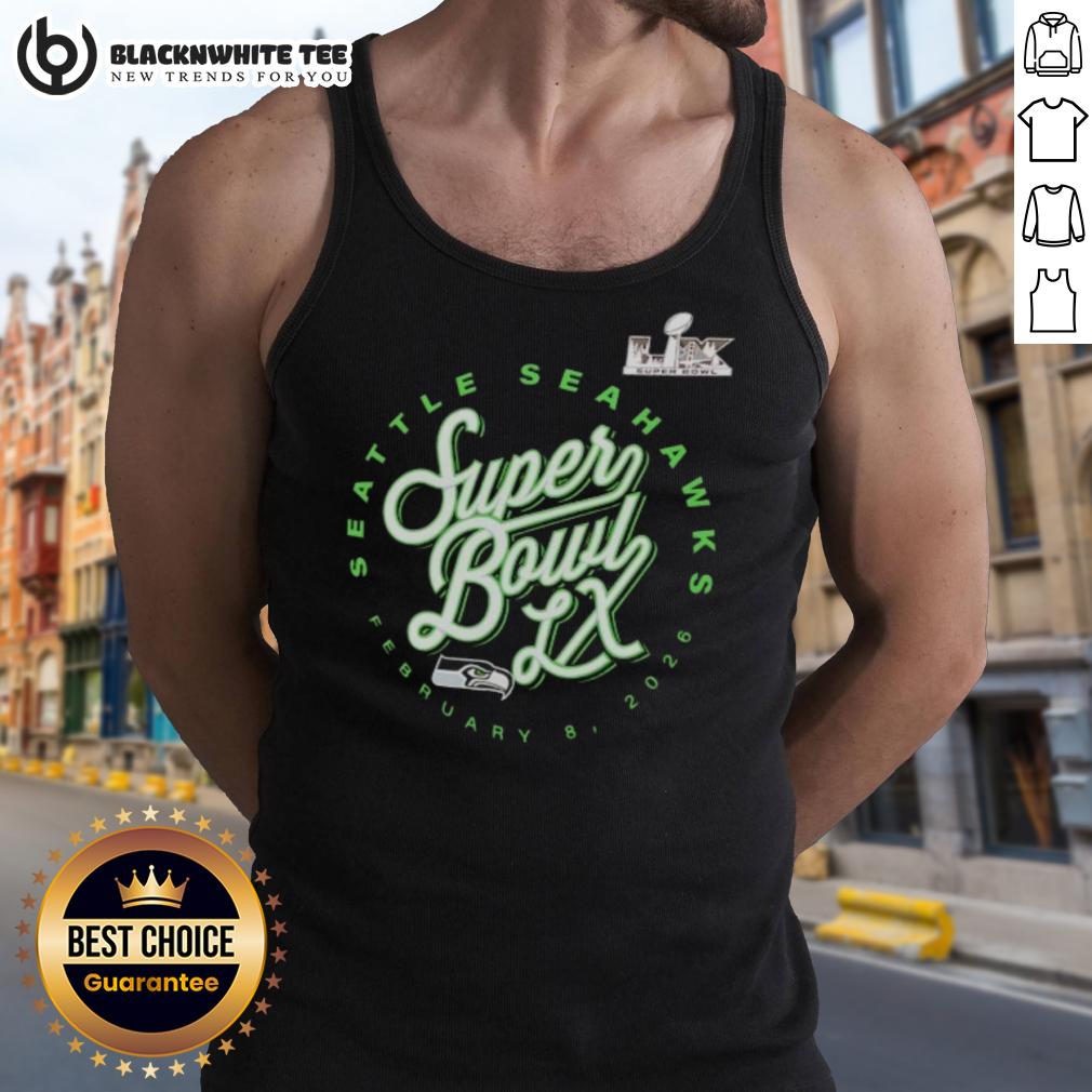 Nice Super Bowl LX Seattle Seahawks 2025 NFC Logo T-Shirt - StoreTee