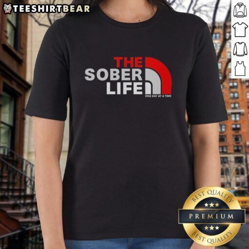 Nice The Sober Life One Day At A Time Parody Logo T-Shirt - StoreTee