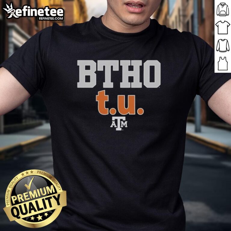 Official BTHO Tu Texas A&M Aggies Football Logo T-Shirt - StoreTee