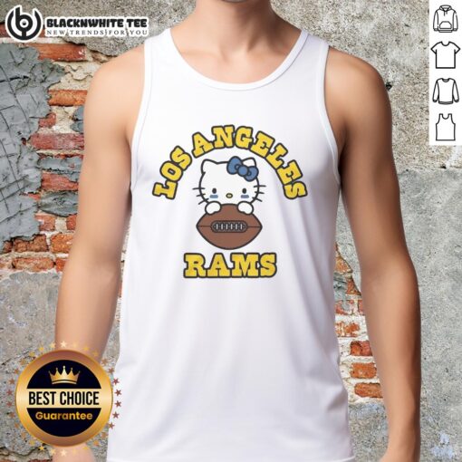 Original Hello Kitty X Los Angeles Rams NFL Logo T-Shirt - StoreTee