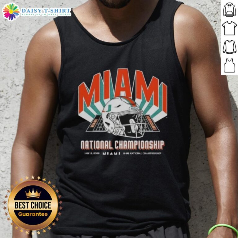 Original Miami Hurricanes Team 2026 CFP National Championship Game Vs ...