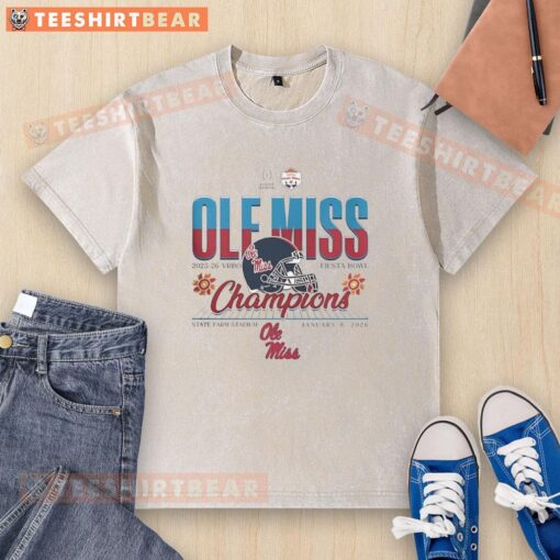 Original The Ole Miss Rebels 2026 Vrbo Fiesta Bowl Champions Football ...