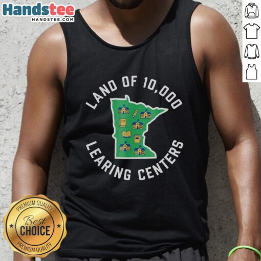 Premium Land Of 10000 Learing Centers Quality Learning T-Shirt - StoreTee