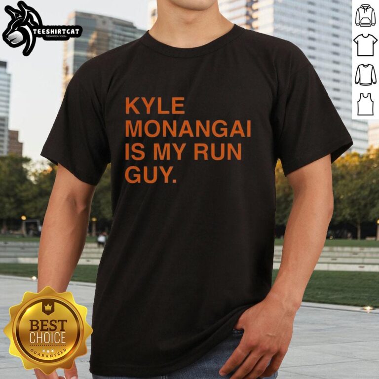 Top Chicago Bears Kyle Monangai Is My Run Guy T-Shirt - StoreTee