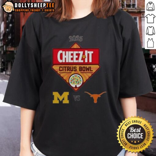 Top Texas Longhorns Vs Michigan Wolverines 2025 Cheez-It Citrus Bowl T ...