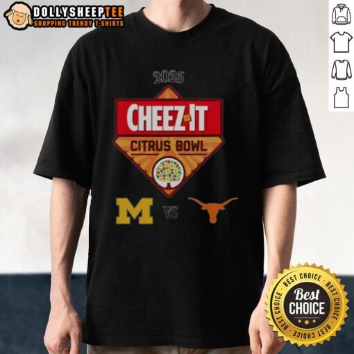 Top Texas Longhorns Vs Michigan Wolverines 2025 Cheez-It Citrus Bowl T ...