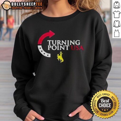 Top Wyoming Cowboys Turning Point USA T-Shirt - StoreTee