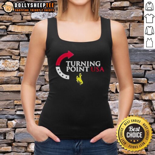 Top Wyoming Cowboys Turning Point USA T-Shirt - StoreTee