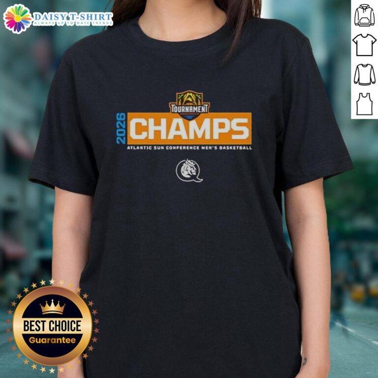 Awesome Atlantic Sun Conference Men’s Basketball 2026 Champs T-Shirt ...