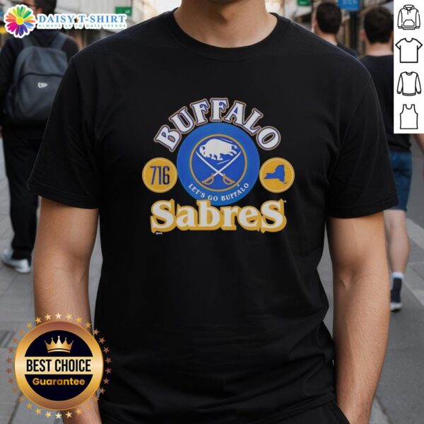 Premium Buffalo Sabres Ice Hockey Et’s Go Buffalo 716 T-Shirt - StoreTee